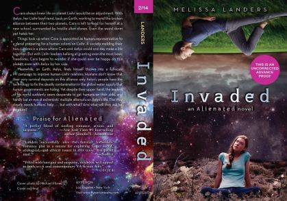 {Cover Reveal and ARC Giveaway} Invaded by Melissa Landers (Alienated ...